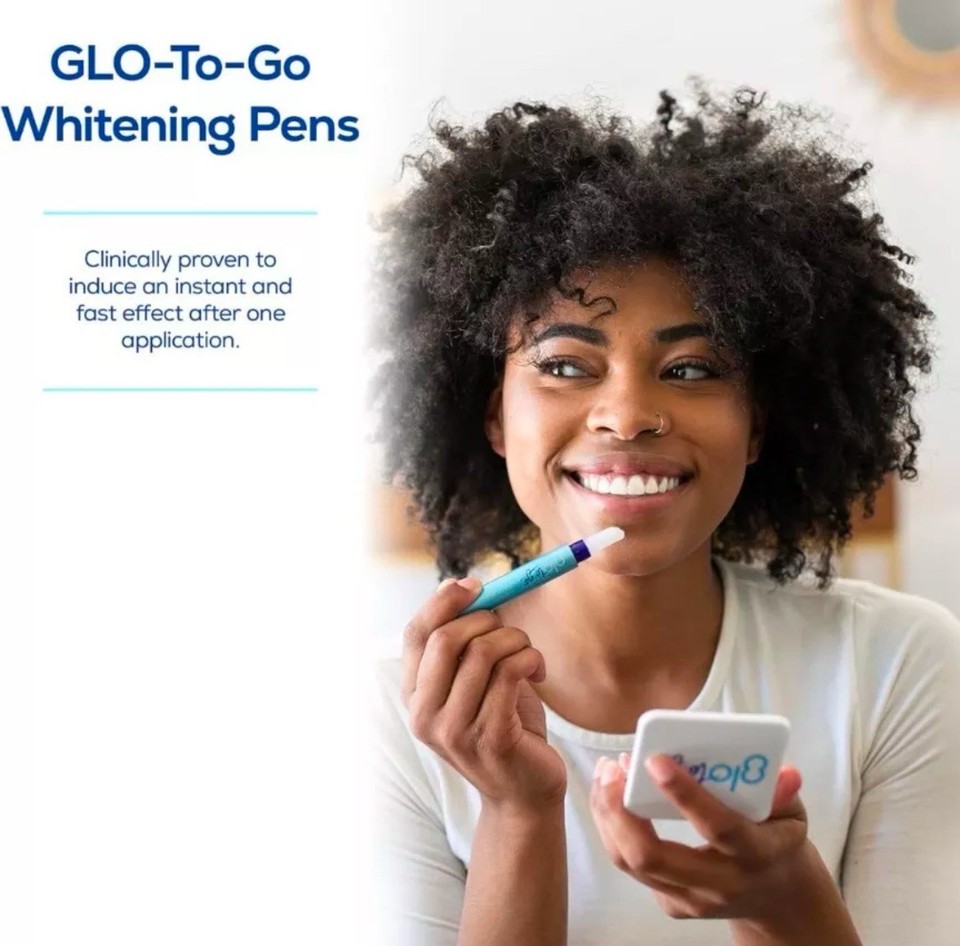 GLO Stay Bright Teeth Whitening Bundle Clinically Proven, Fast Results ...