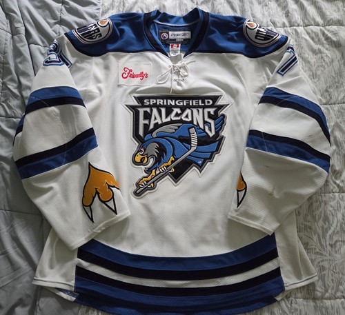 2008-09 Cody Wild Springfield Falcons Size 56 Game Worn Reebok Hockey ...