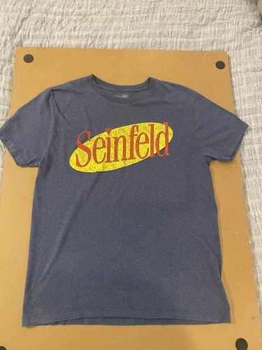 Authentic RARE STYLE Vintage-Style SEINFELD TV Show LOGO SHIRT Medium ...