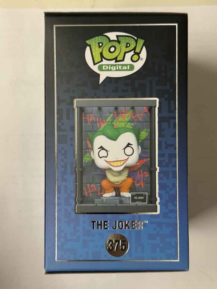 THE JOKER #375 GRAIL Funko Pop Digital BATMAN 85TH Anniversary JOKER ...