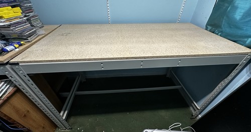 Strong Work Table 5 Feet By 2.5 Feet Steel Slot Frame | eBay UK