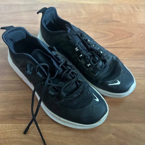 Nike Air Max Axis Youth Size 3.5Y Black White Casual Running Shoes ...
