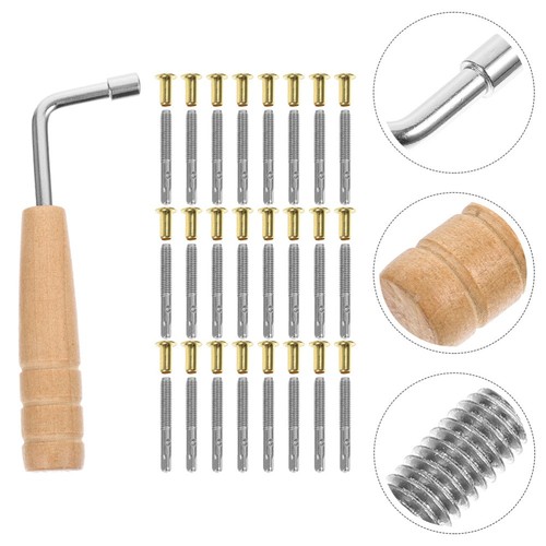 Lea String Set Professional Lyre Harp Part Tuning Wrench Pegs Accessory ...