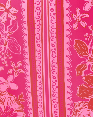 Lilly Pulitzer UPF 50+ Zelena ChillyLilly Dress Sun Shell Pink Big