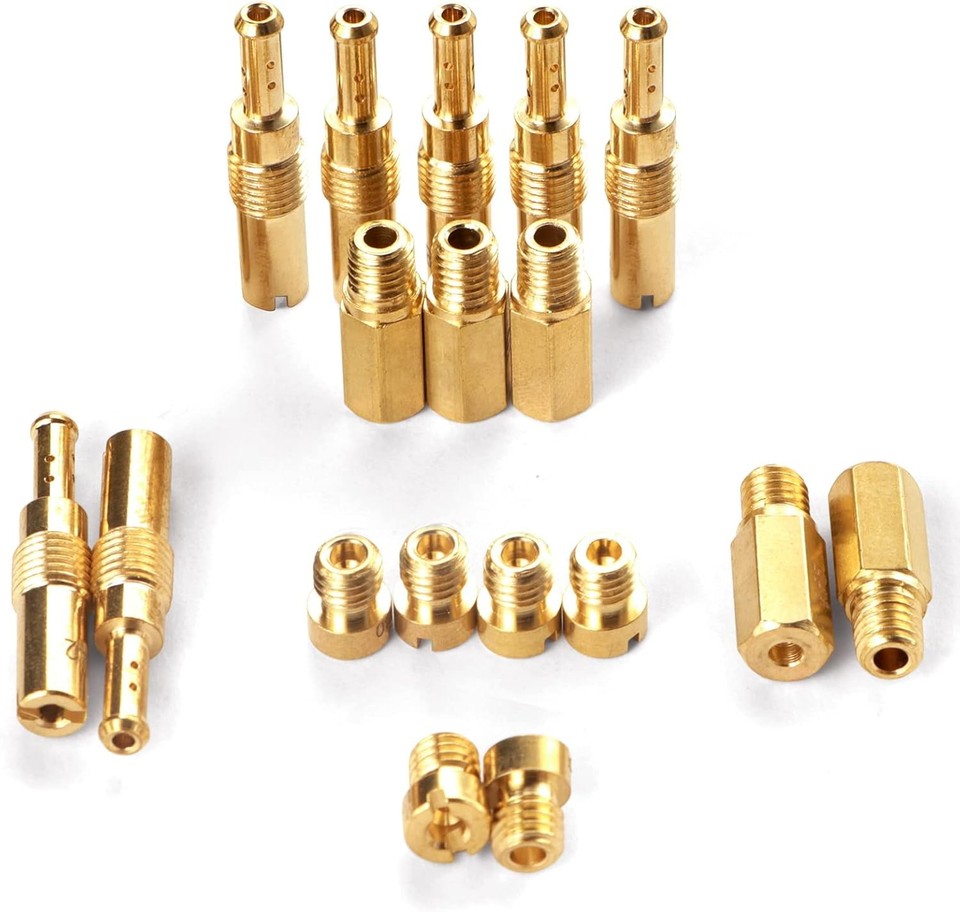 40PCS Carburetor Main Jets Slow Pilot Jet Kit for PWK Keihin CVK OKO ...