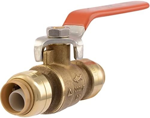 SharkBite Push Fit Brass Ball Valve 1 2 | eBay UK