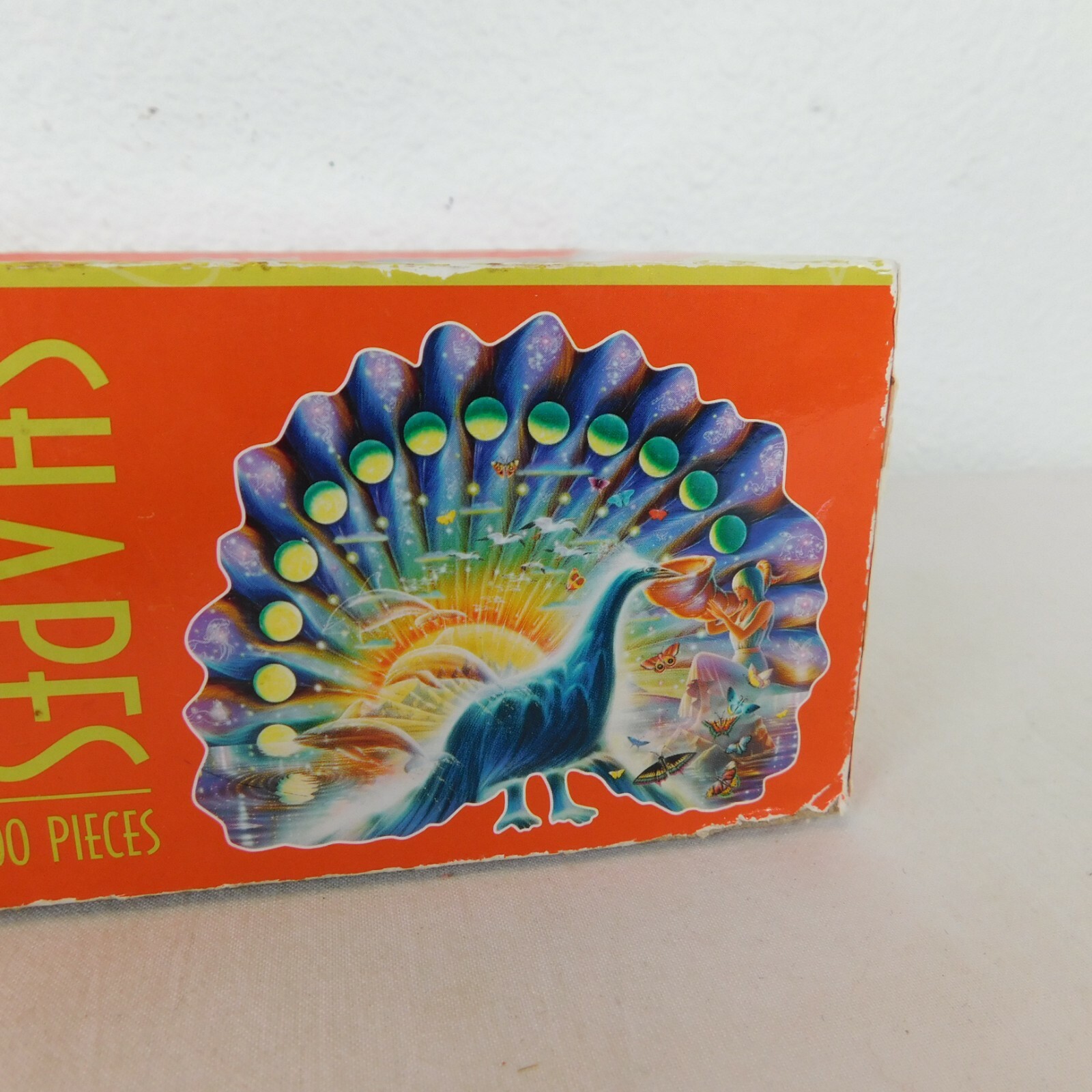 Ceaco Peacock Shaped Jigsaw Puzzle 1000 Pieces 30 in wide 24 in tall ...