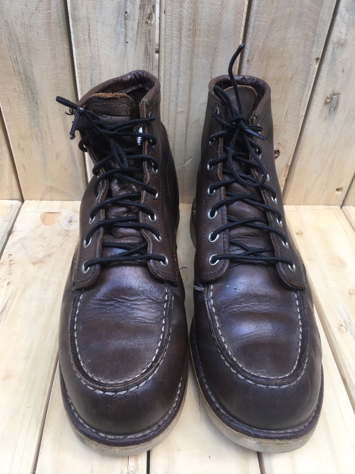 Red Wing Heritage 8890 Classic Moc Toe Brown Boots Si… - Gem