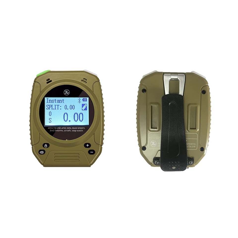 Shot Timer with Belt Clip -Shot Timer for Shooting Competition ...