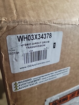 OEM GE Washer Gearcase WH03X34378 for PTW900BPT0RS | eBay