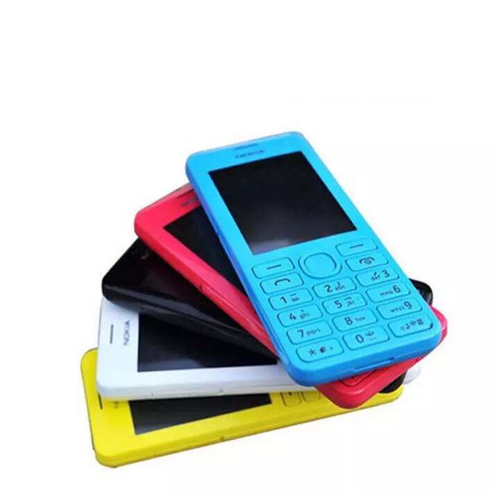 Unlocked NOKIA Original Nokia 206 / 2060 Single/Dual SIM Mobile Phone 1 ...