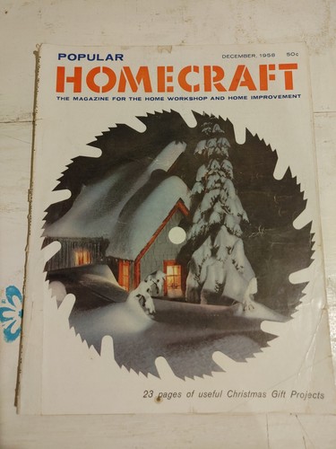 Vtg Popular Homecraft Magazine 23 Pg of Useful Christmas Gift Projects ...