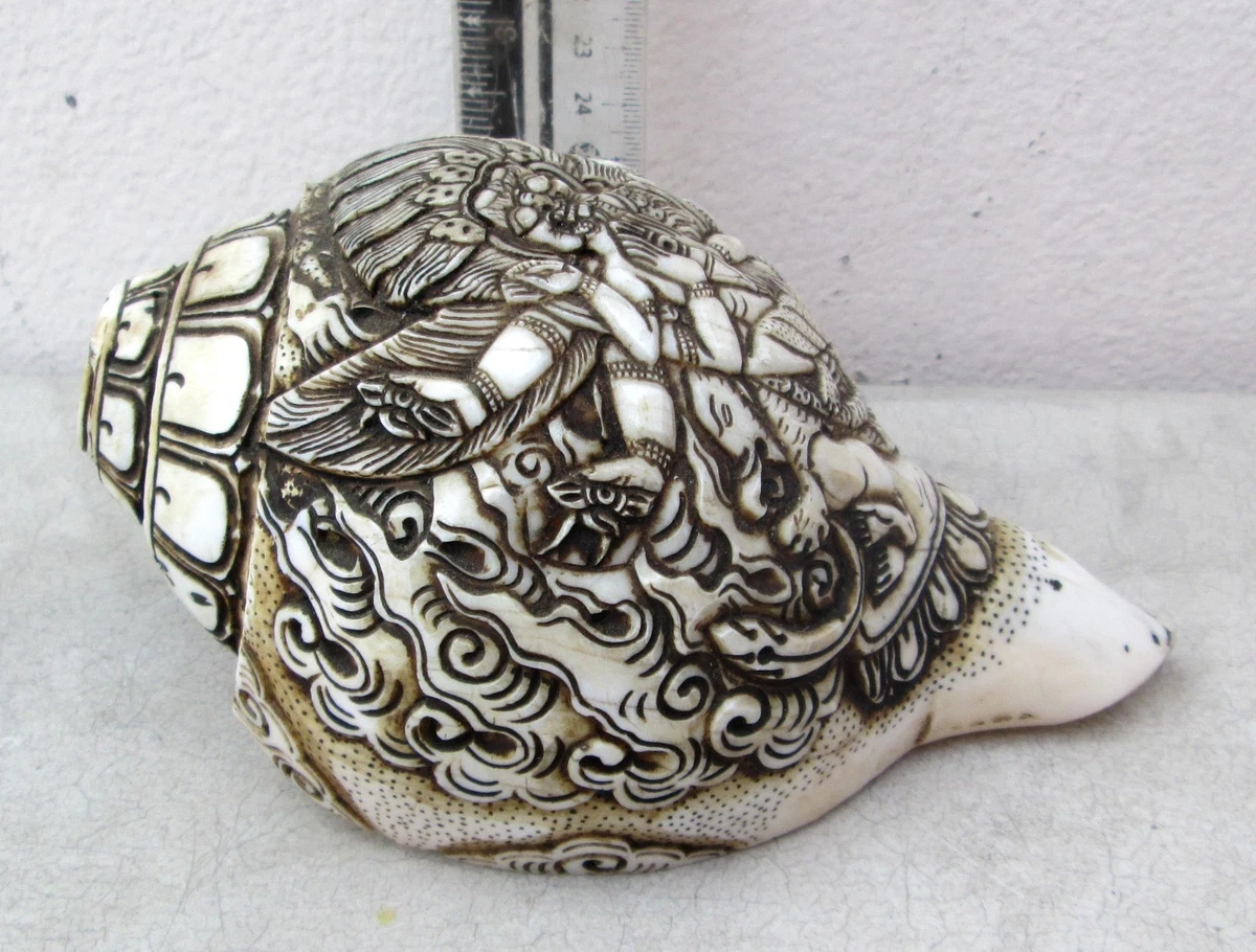 Buddhist Conch Shell Tattoo
