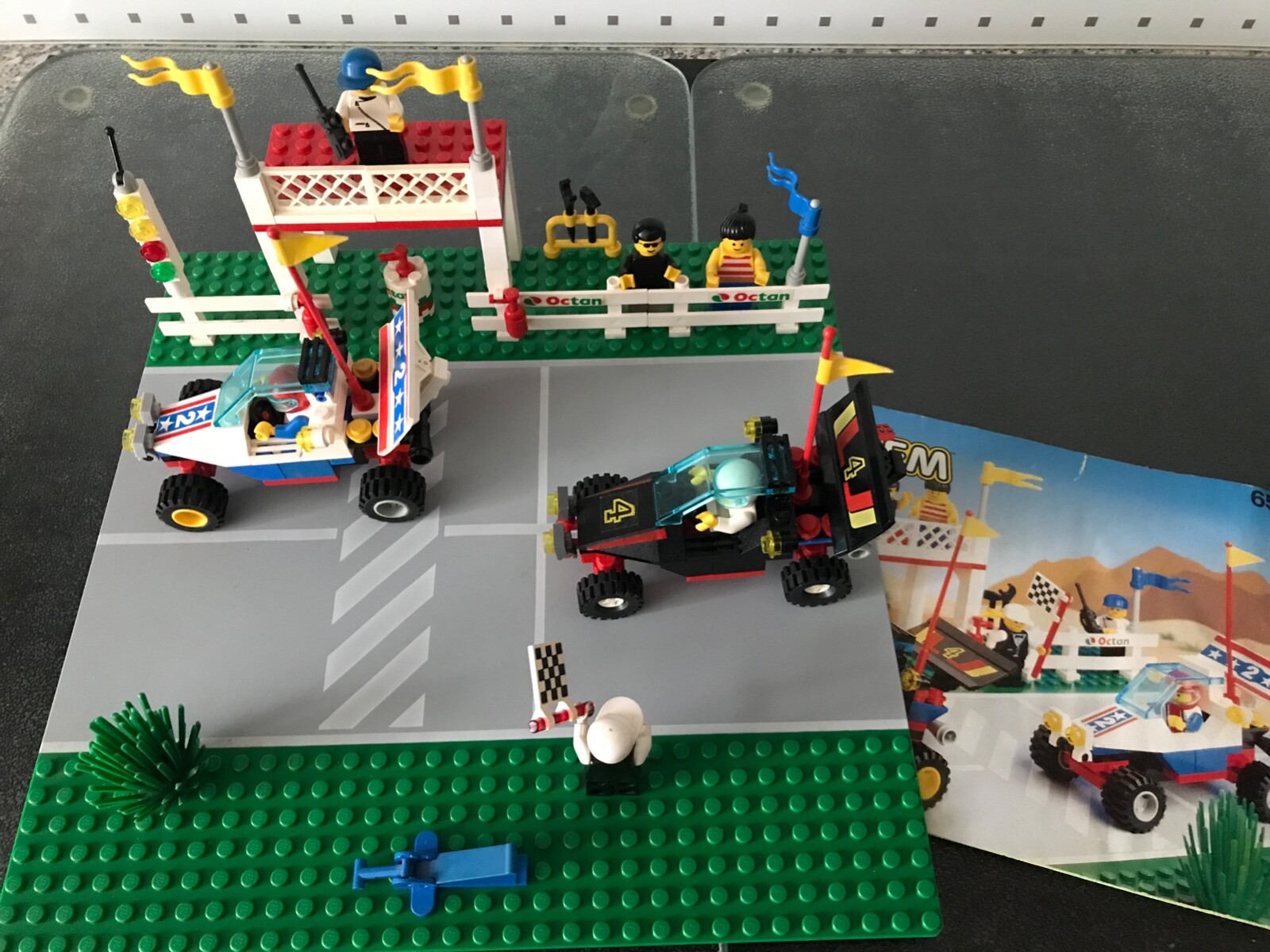 Lego 6551 Classic Town - Checkered Flag 500 / Rennstrecke mit OBA | eBay