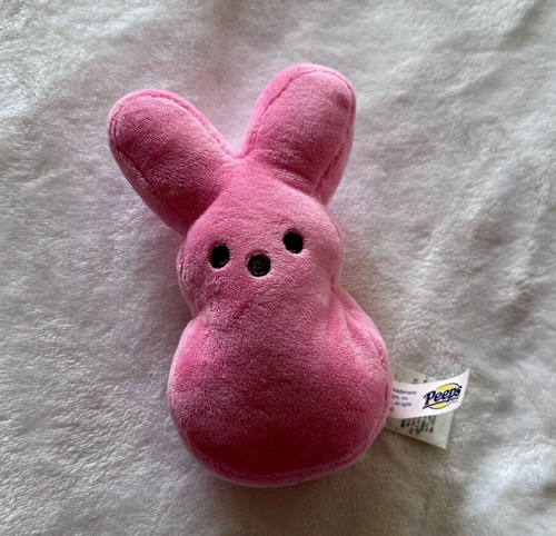 Peeps Mini Pink Easter Candy Toy Plush 6" | eBay
