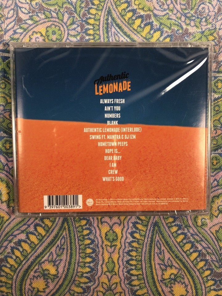 Authentic Lemonade [PA] by Dylan Joel ~ NEW CD [2015] | eBay