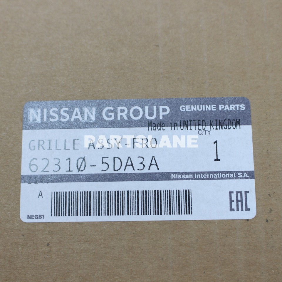 2017-2019 Infiniti QX30 OEM Genuine Radiator Grille | 62310-5DA3A ...