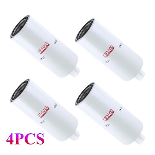 4PCS New Fuel Filter FS1000 3329289 Fit Cummins Fuel Water Separator ...