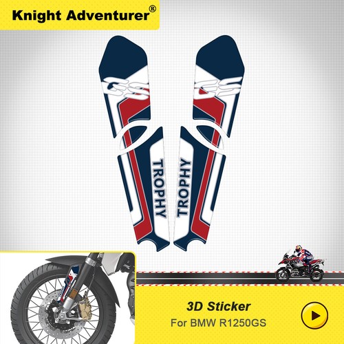 For 2018-2024 BMW R1250GS ADV GS Trophy Front Mud Fender Decal Sticker ...