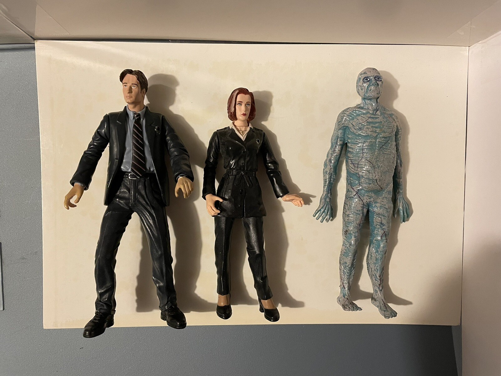 X-Files Mulder & Scully McFarlane Toys 2 Figure Lot With Body Accesory ...
