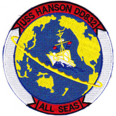 DD-832 USS Hanson Powell Patch | eBay