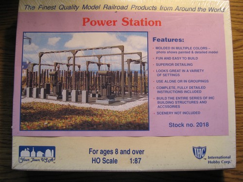 NOS IHC HO scale Power Station Kit #2018 NR! | eBay