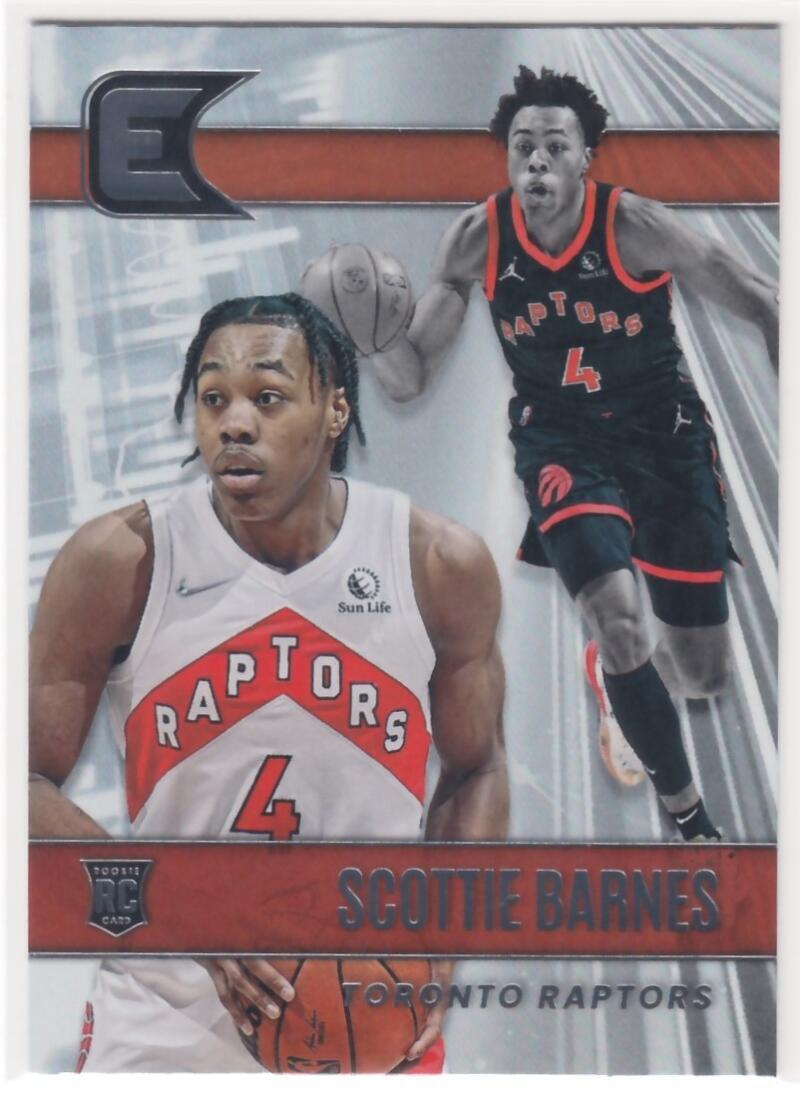 Scottie Barnes 2021-22 Panini Chronicles #332 Raptors Essentials | eBay