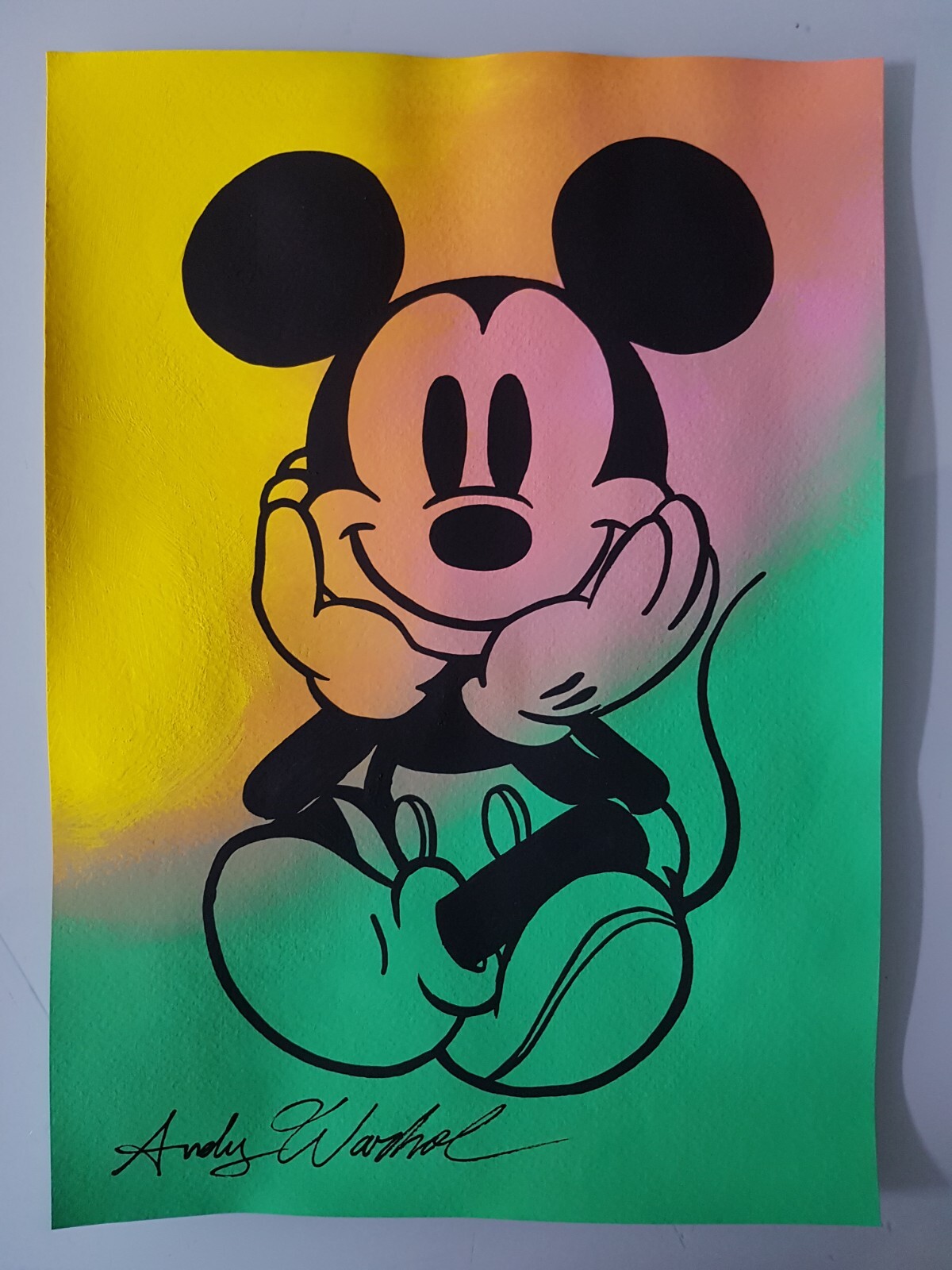Drawings Of Mickey Mouse Hands