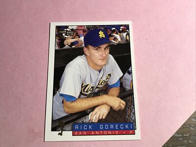 Rick Gorecki 1993-94 Fleer Excel Minor League #213 San Antonio Missions ...