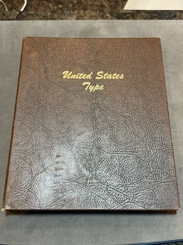 1960's Vintage Dansco #7070 United States Type Set Coin Album Excellent ...