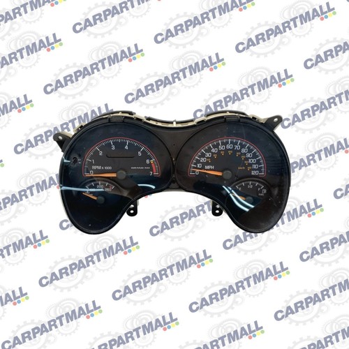 00-05 PONTIAC GRAND AM DASH SPEEDOMETER INSTRUMENT CLUSTER 119K MILES ...