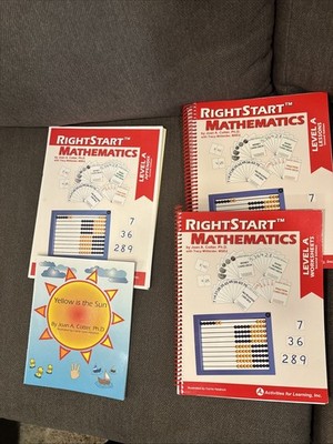 RightStart Mathematics Level A Bundle. Second Edition | eBay