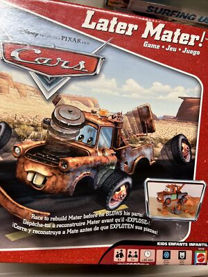 Later Mater! Disney Pixar Films : Cars Game For Kids 6+ | eBay