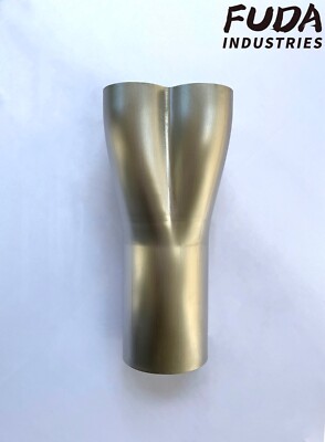 Four Pipe 1-3/4" O.D. to 3" Stainless Steel Header Collector Weld-On ...