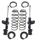 Set of 2Struts + 2Coil Springs +2 Upper & Lower Coil Spring Insulators ...