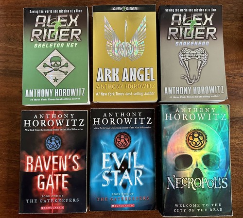 Lot of 6 Anthony Horowitz Paperback Books - Alex Rider, Gatekeepers ...