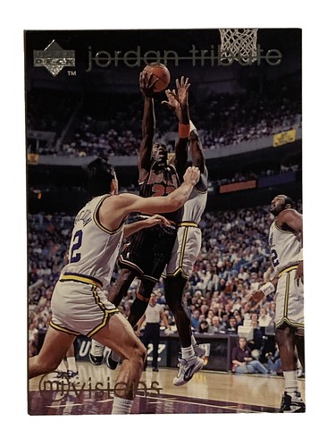 Michael Jordan 1997 Upper Deck Jordan Tribute MJ Visions #MJ23 ...
