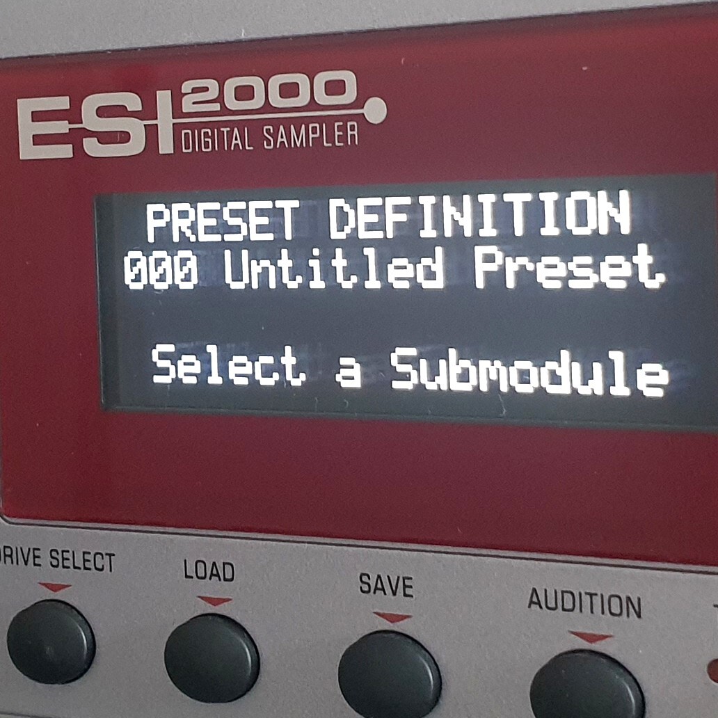 EMU ESI 32 ESI 2000 ESI 4000 OLED Display - Weiß | eBay