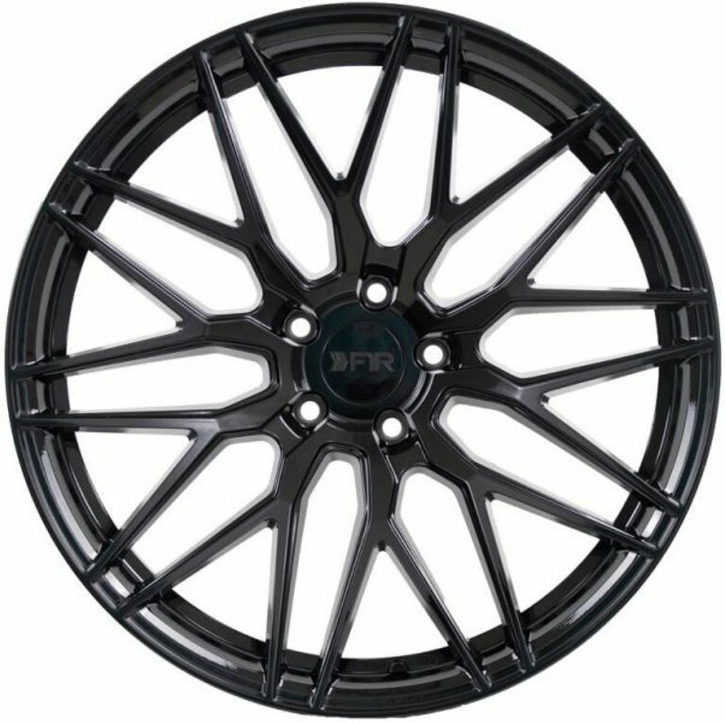 18x8.5 F1R F103 5x100 +38 Gloss Black Rims (Set of 4) | eBay