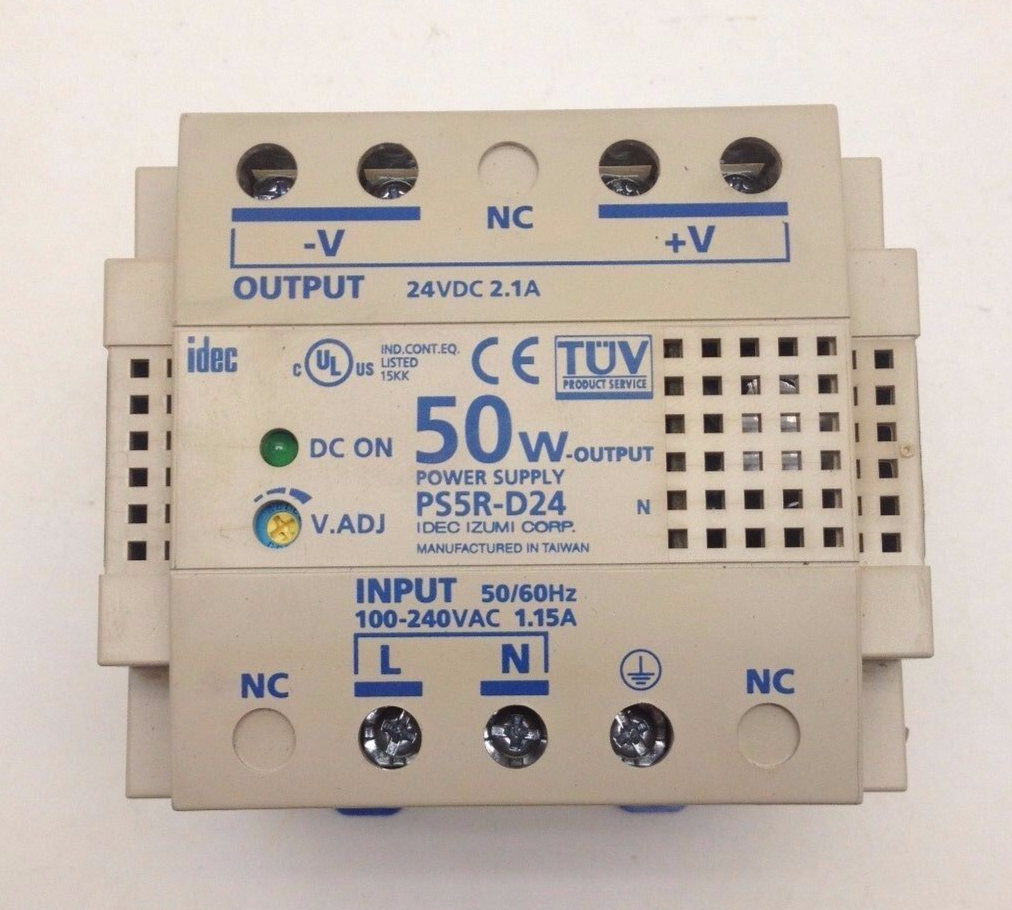 IDEC Power Supply 24VDC 2.1A PS5R-D24 #6999 | eBay