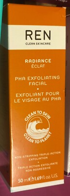 REN SKINCARE Radiance PHA Exfoliating Facial 1.69oz FRESH IPSY FREE ...