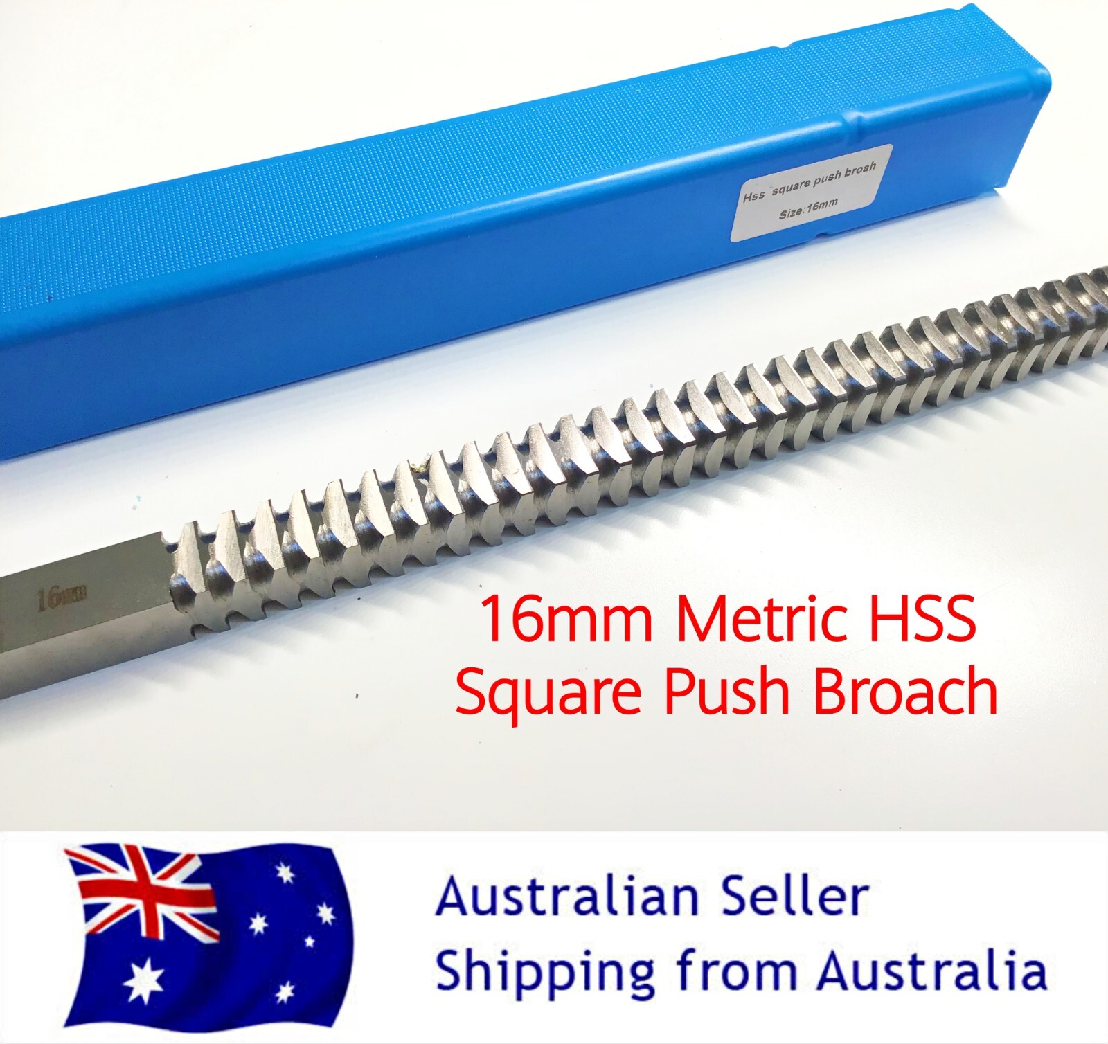 16mm Square Push Type Broach Cutter Metric Size HSS Cutting Tool | eBay