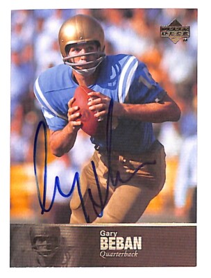 Gary Beban 2011 Upper Deck College Football Legends Autographs Card #56 ...