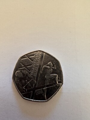 Commonwealth Games Glasgow 2014 - Commemorative 50p Coin | eBay