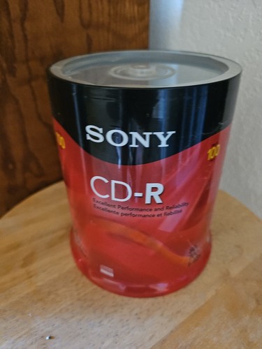 100 Pack Sony CD-R 700MB 80min 1-48x Blank Storage Media Discs CDs | eBay