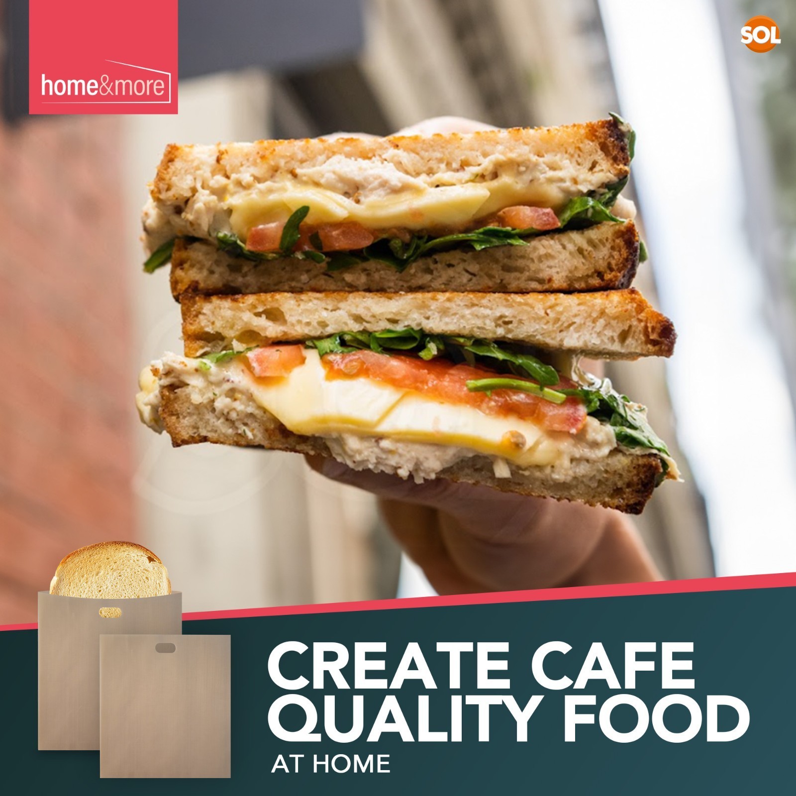 4-12 Reusable Toaster Bags Toastie Toast Sandwich Toasty Pockets Non ...