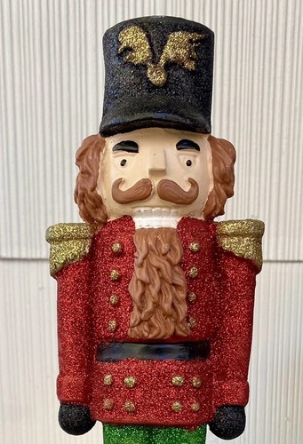Nutcracker Sparkling Stocking Hanger 11.5” Tall | eBay
