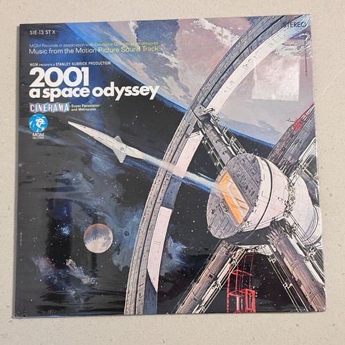SEALED! Stanley Kubrick "2001 A Space Odyssey" LP Soundtrack 1968 MGM ...