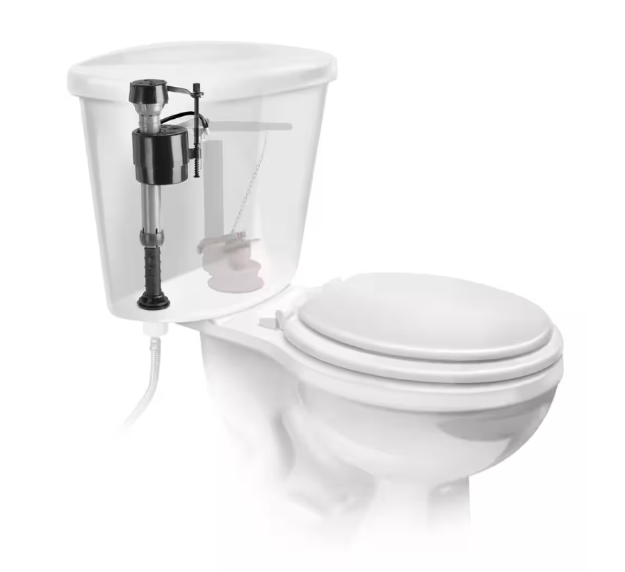 400a Universal Toilet Fill Valve Kit, Shank Adjust 9" to 14" Fix Noisy ...