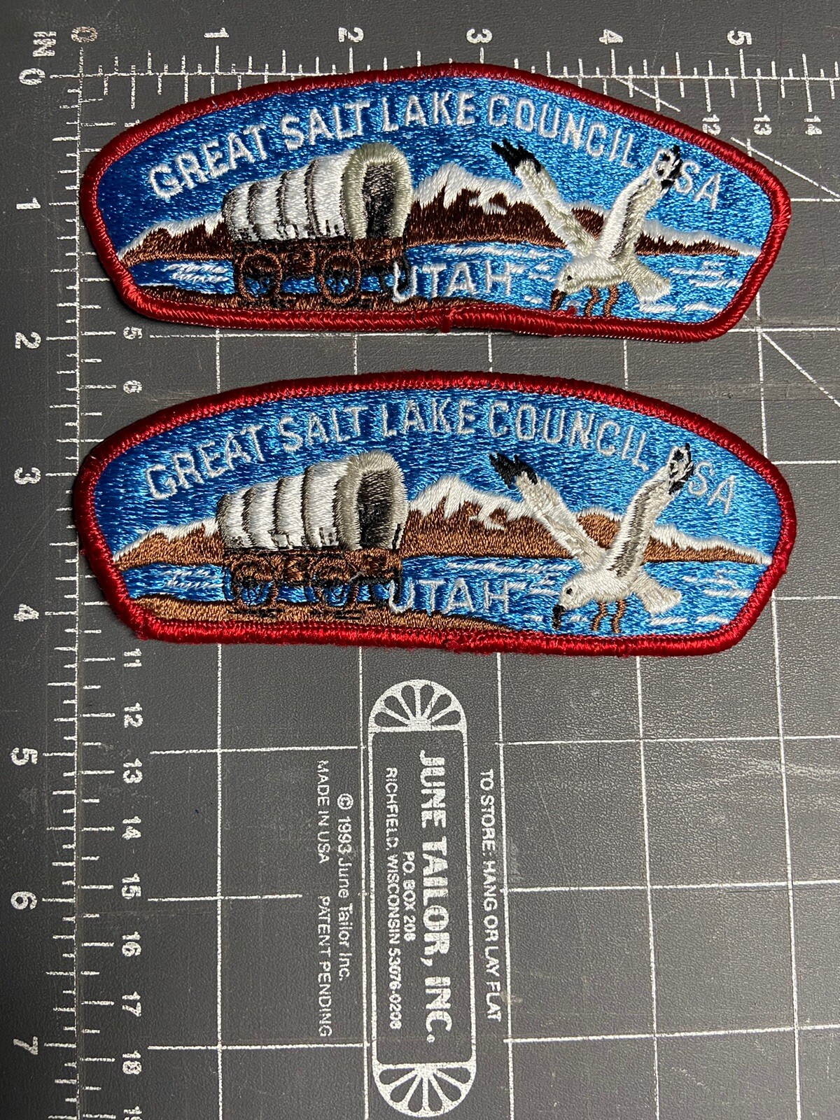 Grand Sel Lac Conseil Gslc Patch Épaule BSA Boy Scouts De Amérique Utah ...